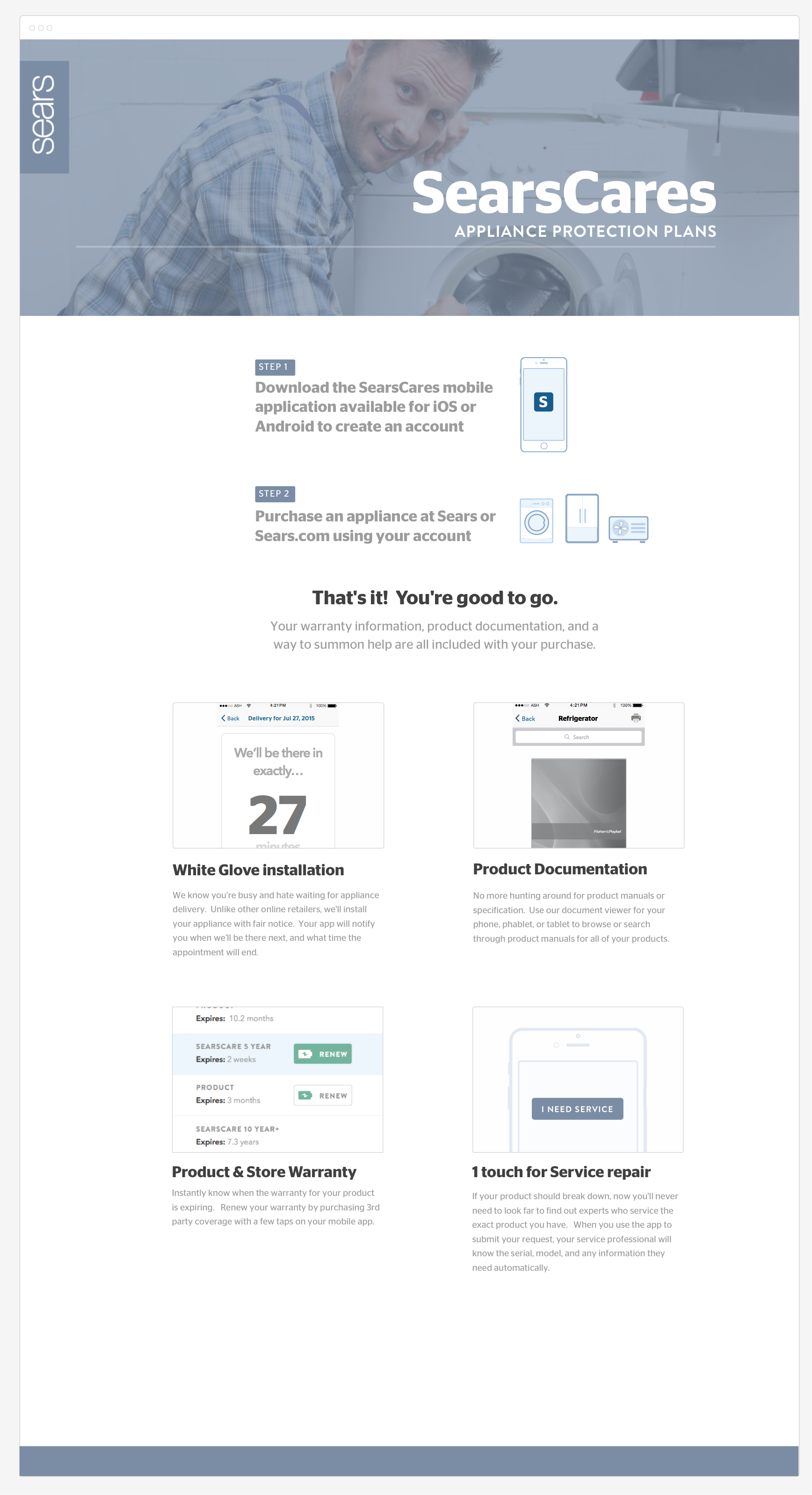 SearsCares | Devpost